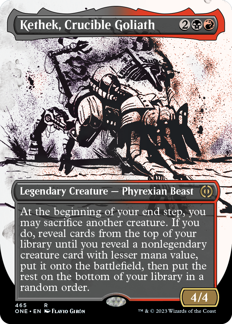 [ONE] Kethek, Crucible Goliath — Commander RC - The Rumor Mill - Magic ...